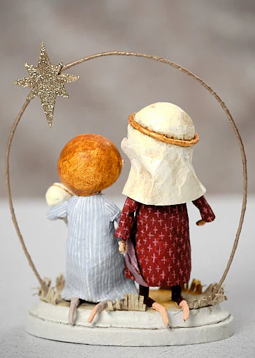 A Child is Born | Lori Mitchell Nativity Scene - TheHolidayBarn.com
