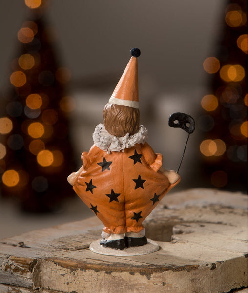 Bethany Lowe Halloween Masquerade Clown Girl | Vintage-Style Halloween ...