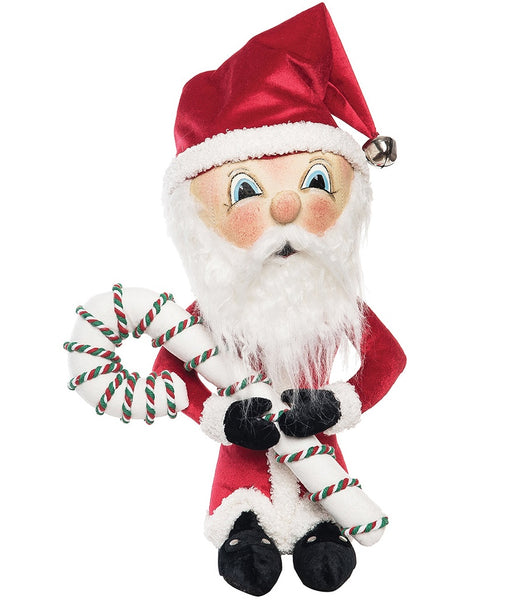 Claude Santa Doll | Joe Spencer Christmas Dolls - TheHolidayBarn.com