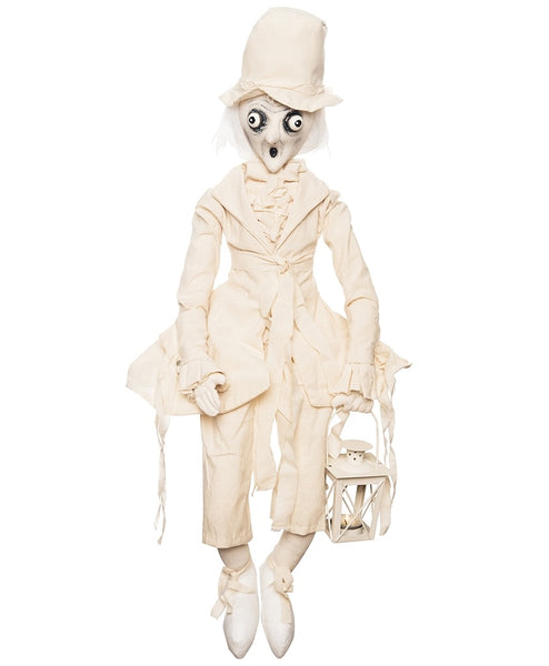 Gary Ghost Doll | Joe Spencer Halloween Dolls - TheHolidayBarn.com