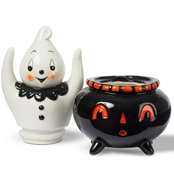 Johanna Parker Kooky Spook Ghost Canister | Halloween Ceramics ...