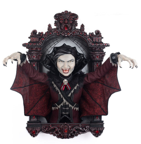 Katherine's Collection Vampire Window Wall Piece - TheHolidayBarn.com
