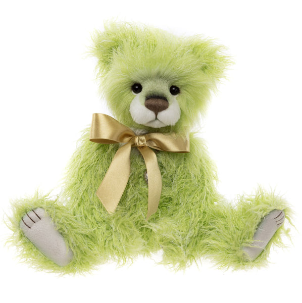 Key Lime Pie Bear | Charlie Bears 2025 | Green Plush Teddy Bear ...