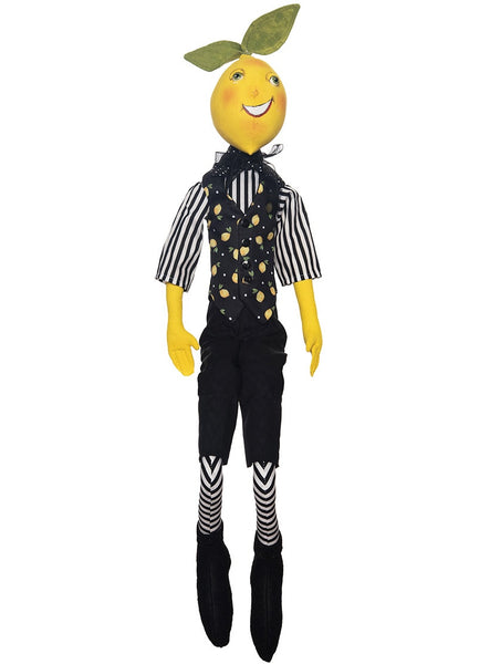 Lenora Lemon Head Doll by Joe Spencer | Lemon Themed Party Decorations ...