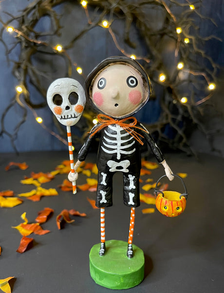 Lori Mitchell Billy Bones Figurine | 2024 Halloween - TheHolidayBarn.com