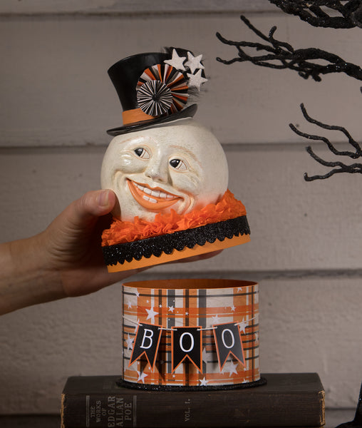 Halloween Moon Man Box | Bethany Lowe Halloween | Mr. Moon Man ...