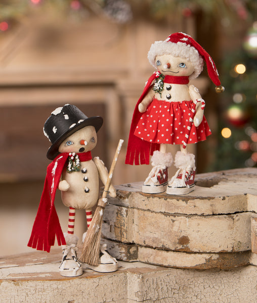 Olympia Flake Snow Lady wearing Sneakers | Robin Seeber Christmas ...