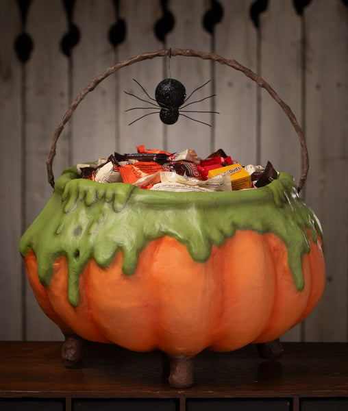 Poison Pumpkin Cauldron | Bethany Lowe Halloween Decorations ...
