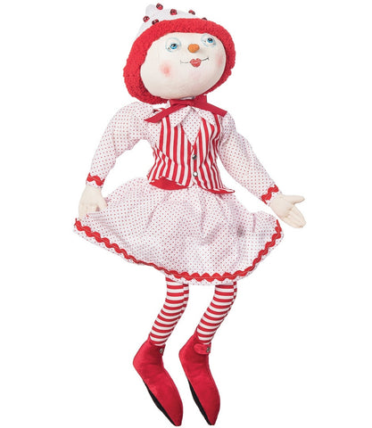 Joe Spencer Christmas Dolls | Gathered Traditions - TheHolidayBarn.com