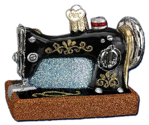Sewing Machine Ornament - TheHolidayBarn.com