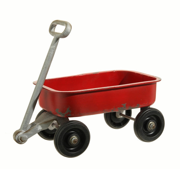 Retro Red Wagon for Christmas or Summer Time Display - TheHolidayBarn.com