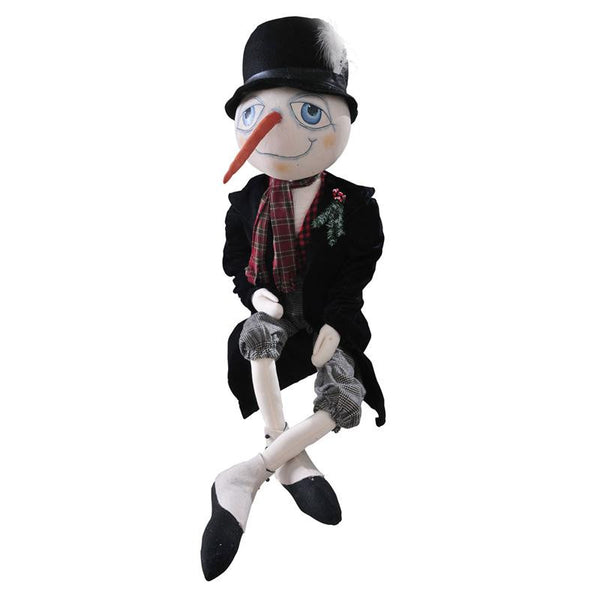 Stanford Snowman Joe Spencer Gathered Tradtions Christmas ...