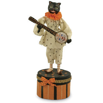 Banjo Cat - TheHolidayBarn.com