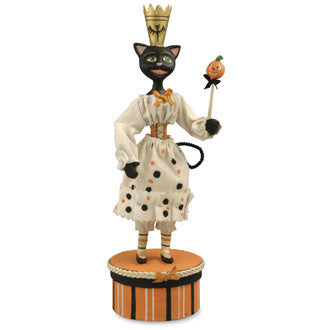 Black Cat Queen I Allen Cunningham - TheHolidayBarn.com