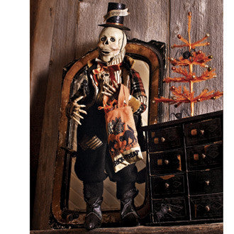 Get Spooked Skeleton - TheHolidayBarn.com