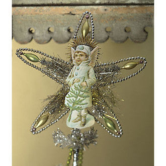 Snow Angel Tree Topper - TheHolidayBarn.com