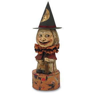 Witch on Candy Box - TheHolidayBarn.com