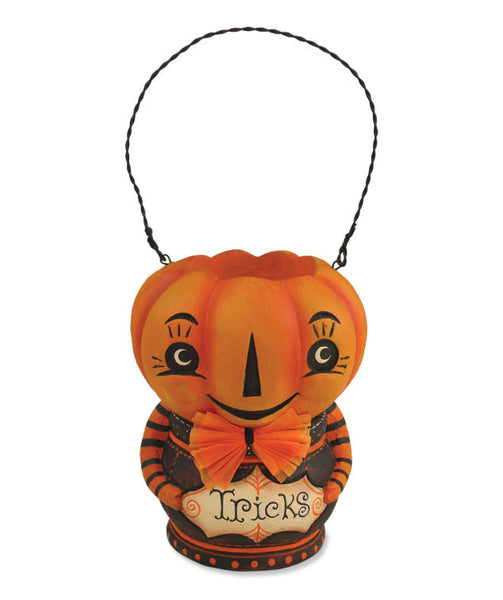 Happy Jack Bucket | Johanna Parker Halloween - TheHolidayBarn.com
