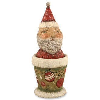 Santa Candy Container - TheHolidayBarn.com