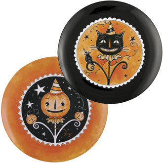 Festive Halloween Plate - TheHolidayBarn.com