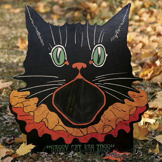 Sassy Cat Bag Toss Game I Bethany Lowe Halloween - TheHolidayBarn.com