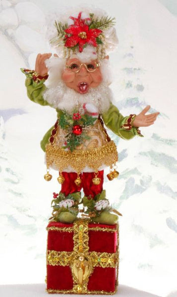 Mark Roberts Sugar & Spice Elf Stocking Holder | Christmas Elves ...