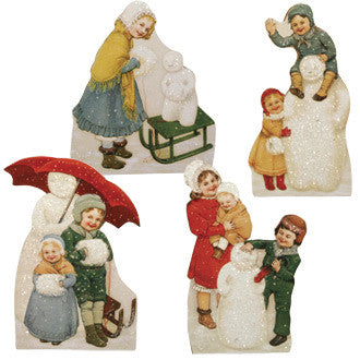 Snowmen Dummy Board | Bethany Lowe Designs - TheHolidayBarn.com