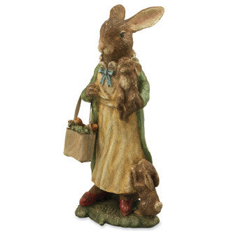 Mrs. Hare with Babies - TheHolidayBarn.com