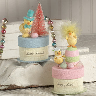 Whimsy Chick Boxes - TheHolidayBarn.com
