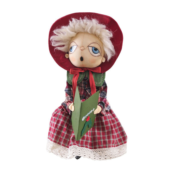Cora & Cornelius Joe Spencer Christmas Carolers - TheHolidayBarn.com