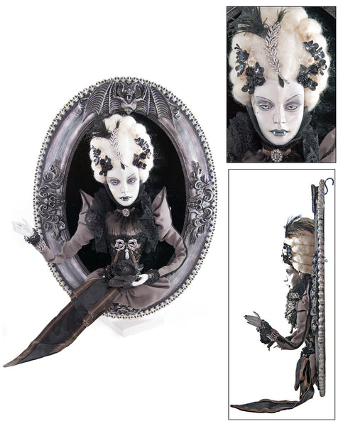 Countess Vloodmyr Vampire Portrait | Halloween Prop - TheHolidayBarn.com