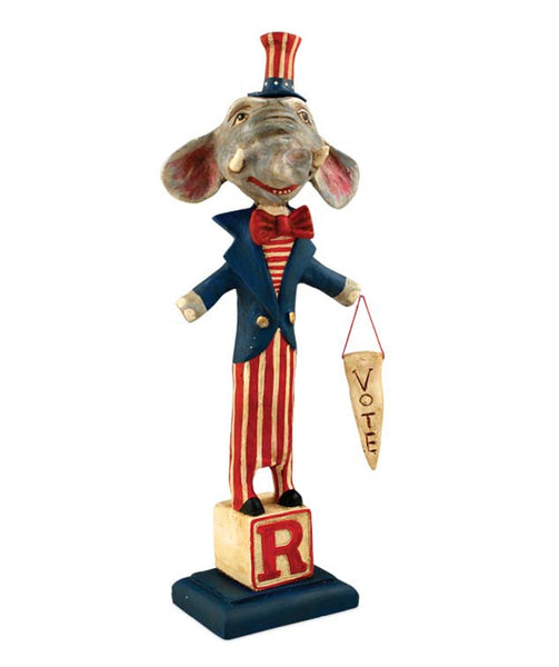 Republican Elphonse | Election Year Elephant by Debra Schoch ...