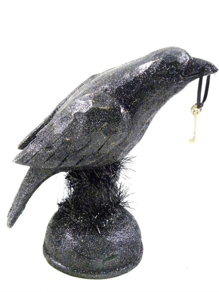 Crow with Key - TheHolidayBarn.com