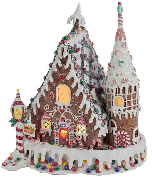 Gingerbread Candy Shoppe | Gingerbread Houses made from Claydough ...