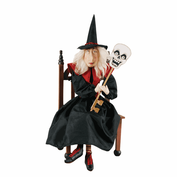 Hildagard Hunchback Witch | Gathered Traditions - TheHolidayBarn.com