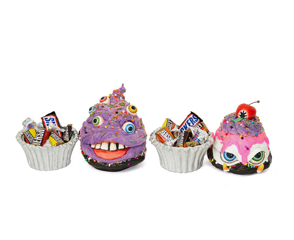 Katherine's Collection Creepy Cupcake Containers - TheHolidayBarn.com