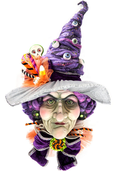Katherine's Collection Sweetie Pie Witch Wall Hanging - TheHolidayBarn.com