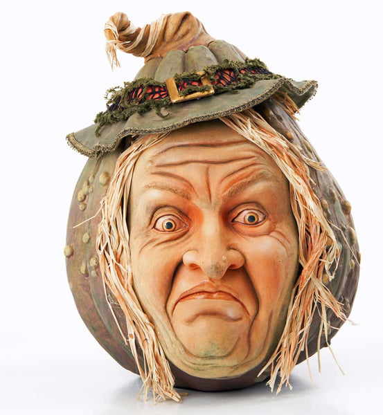 Wych Hazel Wormwood Pumpkin | Katherine's Collection Halloween Witch ...