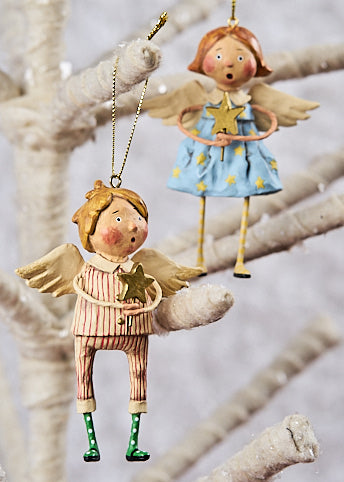 Lori Mitchell Babes in Toyland, Christmas Angel Ornaments ...