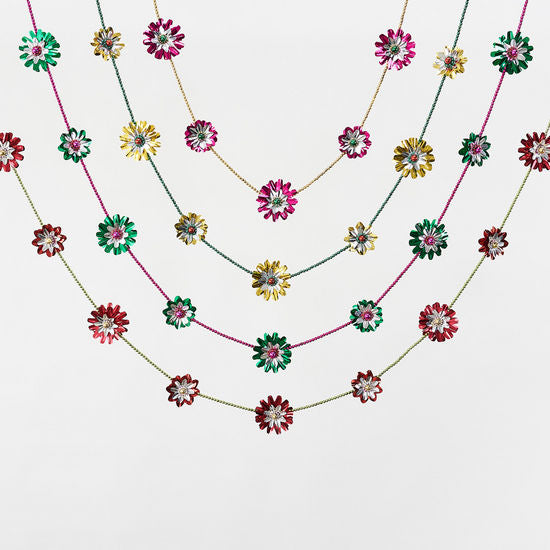 Retro Foil Garland - TheHolidayBarn.com