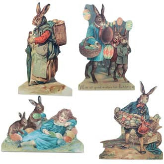 Bunnies at Easter Dummy Boards - TheHolidayBarn.com