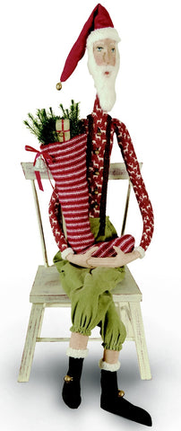 Joe Spencer Christmas Dolls | Gathered Traditions - TheHolidayBarn.com