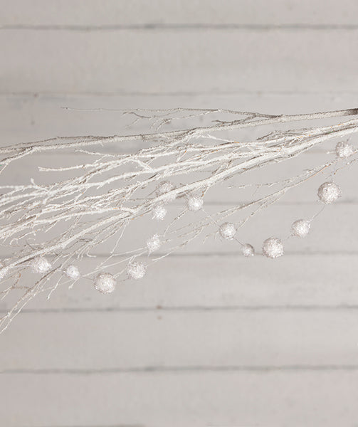 Snow Drop Garland | Bethany Lowe Winter Wonderland - TheHolidayBarn.com