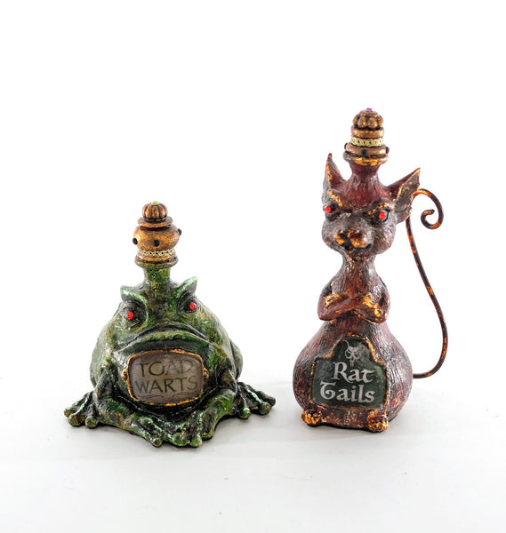 Toad Warts & Rat Tails Potion Bottles | Katherine's Collection ...