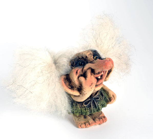 Troll Nose Picker Figurine - TheHolidayBarn.com