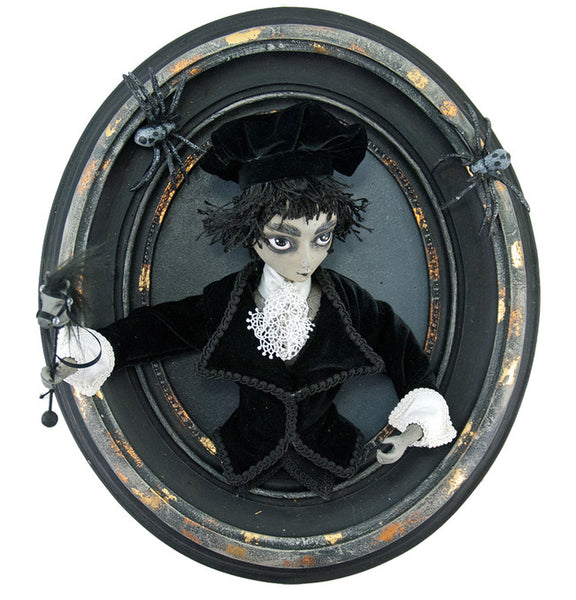 Victor Goth Boy Portrait | Picture Frame Halloween Prop ...